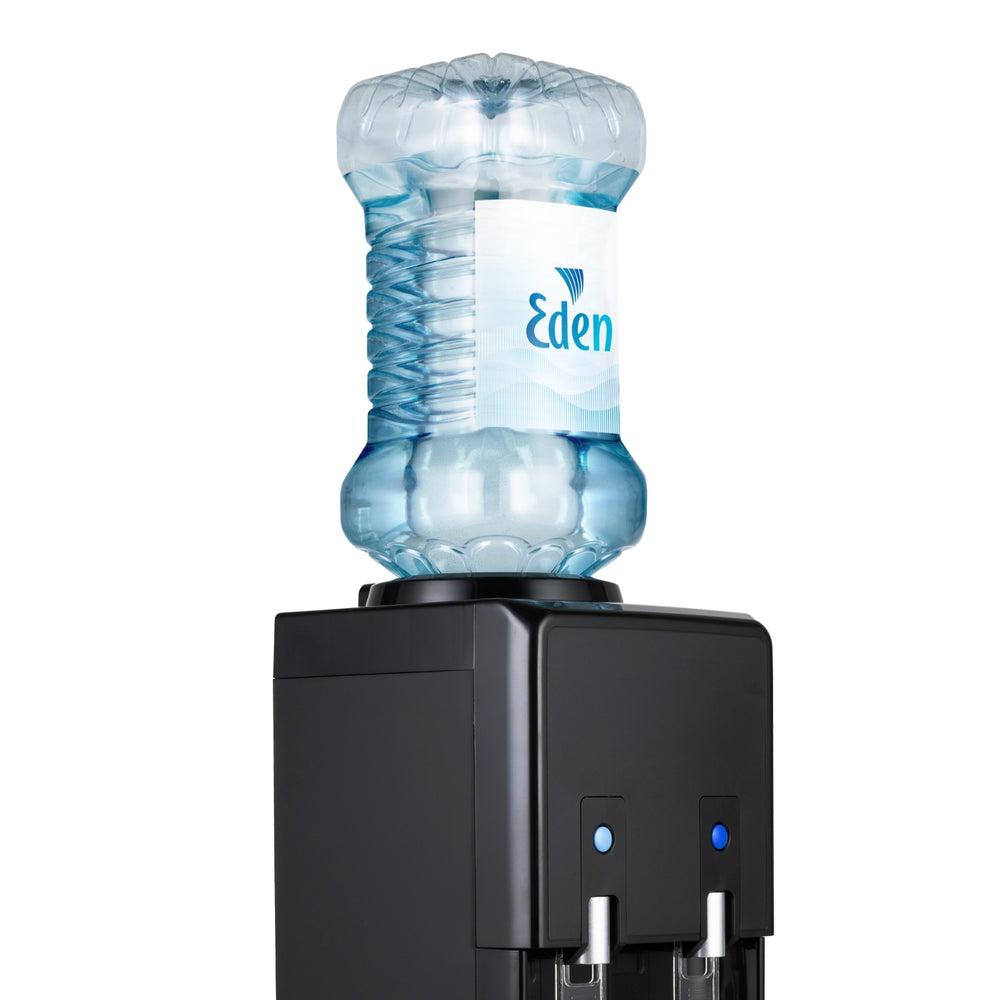 The HydraDeluxe Bottled Water Cooler offers effortless access to fresh ...